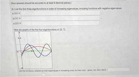 1 point in this problem we find the eigenfunctions