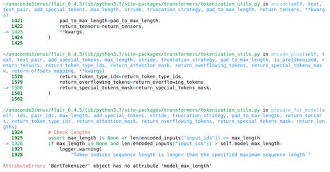 Attributeerror When Finetuned Bert Model For Downstream Task Is Used · Issue 1610 · Flairnlp