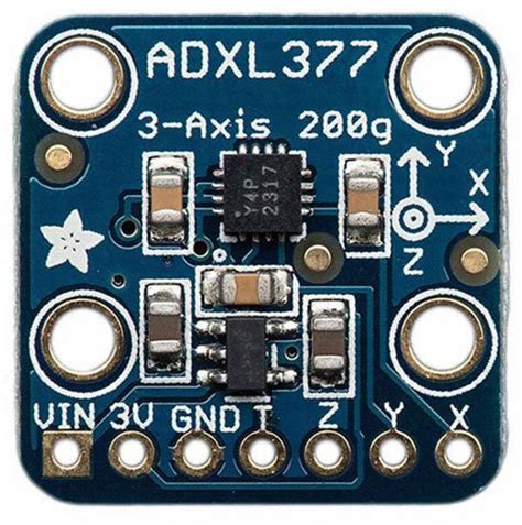 Capteur d accélération Adafruit ADXL377 High G Triple Axis Accelerometer 200g Analog Out