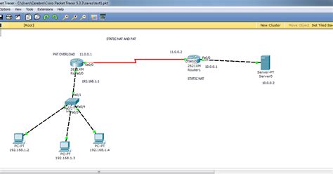 Nat And Pat Configuration On Cisco Packet Tracer