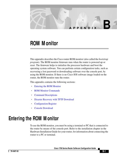 Rommon Mode Recovery Pdf Booting Command Line Interface