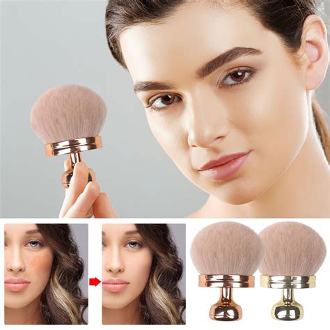 Self Tanner Makeup Brush Wide Headed Application Brush Dense Bristles Lightweight Handle