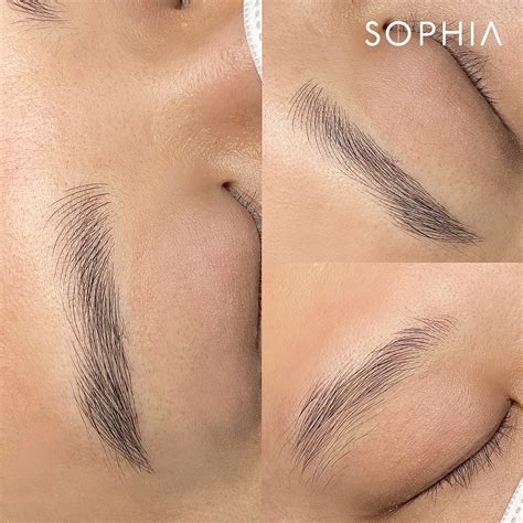 자연눈썹 소피아아카데미 And 브로우 엠보기법 마이크로블래이딩