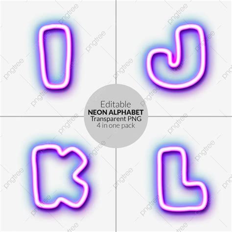 네온 일러스트 글로우 알파벳 Png 네온 글로우 문자 Png 스타일 네온 Png 일러스트 및 Psd 이미지 무료 다운로드