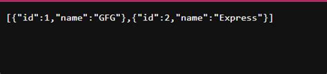 Difference Between Res Send And Res Json In Express Js GeeksforGeeks
