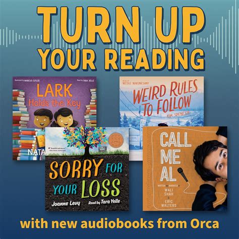 📣 Turn Up Your Reading With Our New Audiobooks 📣 From Exciting Middle