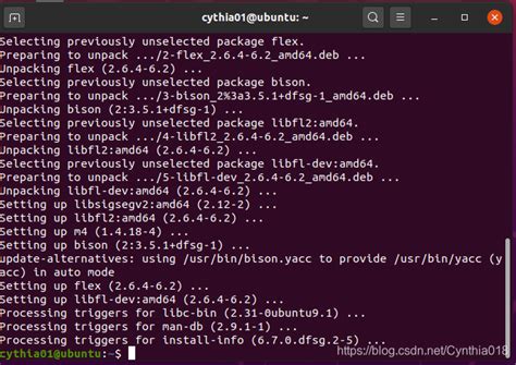 Ubuntu下flexandbison的安装ubuntu安装flex Csdn博客