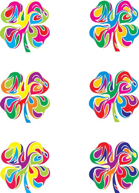 Colorfull 추상 꽃 벡터 Ai Eps Uidownload