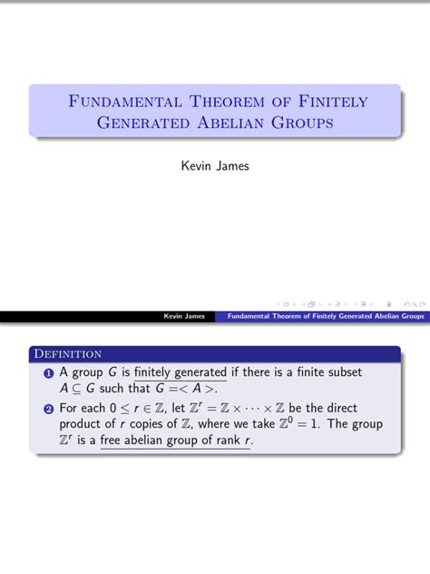 finitely generated abelian groups pdf group mathematics group