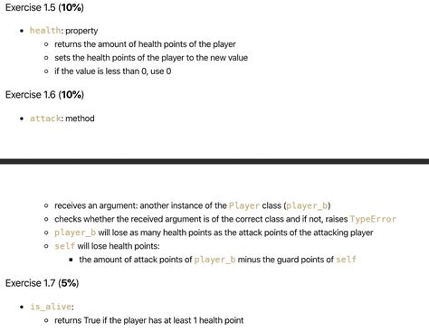 solved 1 improve the player class reuse the player class
