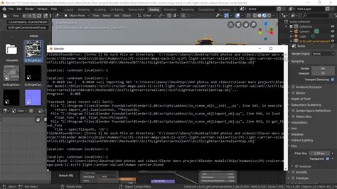 Blender 2 80 Not Importing Obj And Files Technical Support Blender