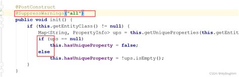 Suppresswarnings使用 屏蔽一些无关紧要的警告