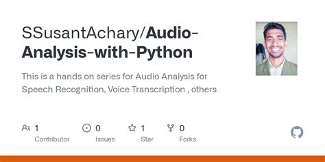 audio analysis with python speech recognition ipynb at main · ssusantachary audio analysis with