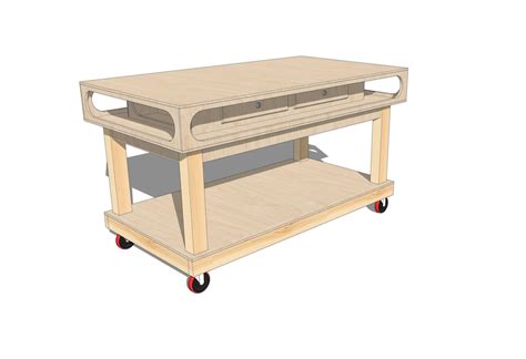 The Ultimate Cnc Table Workbench Build Plans For Clutter Free Storage Inventables 1 000mm X
