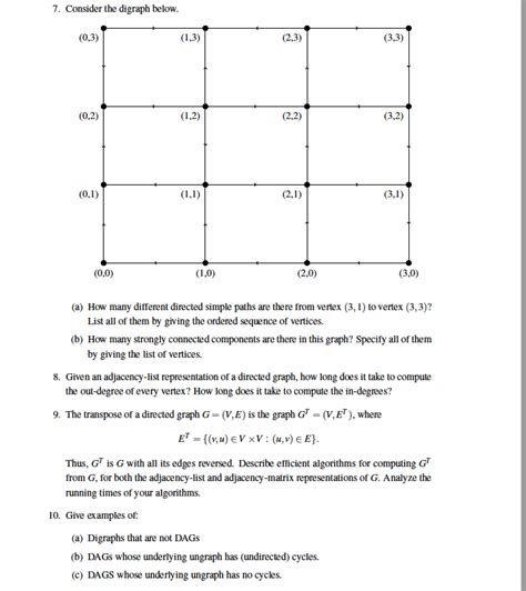 7 consider the digraph below 0 3 1 3 3 3 1 2