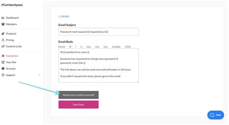 How To Customize Notification Emails Memberspace Help Docs