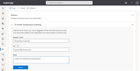 Configure Rules And Actions In Azure Iot Central Azure Iot Central Microsoft Learn