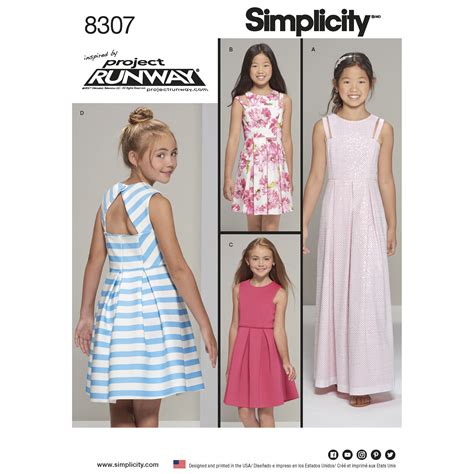 Simplicity Dress Patterns For Girls