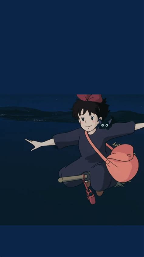 마녀 배달부 키키 지브리 스튜디오 애니메이션 아이폰 배경화면 네이버 블로그