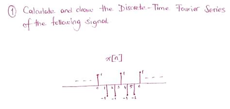 Solved Calculate And Drow The Discrete Time Fourier Chegg