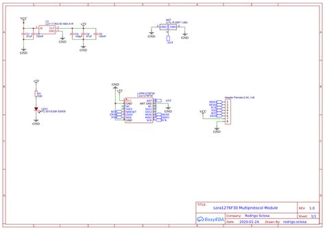 SX1276 100mW Multiprotocol Board Platform For Creating And Sharing Projects OSHWLab