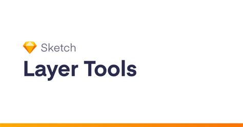Sketch Layer Tools Plugin Sketch Elements