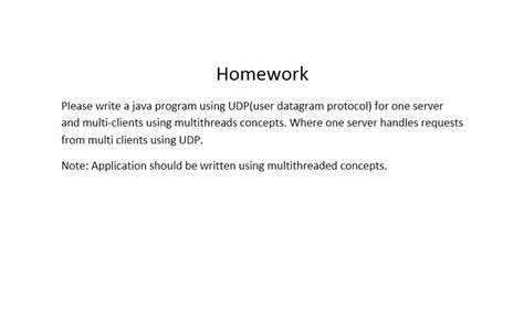 Solved Homework Please Write A Java Program Using Udpuser