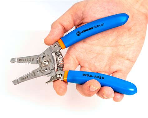 New Curved Wire Stripper Also Cuts Curls And Pulls Jonard Tools
