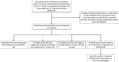 Figure 1 From Elevated Total Serum Immunoglobulin A Levels In Patients With Suspicion For Celiac