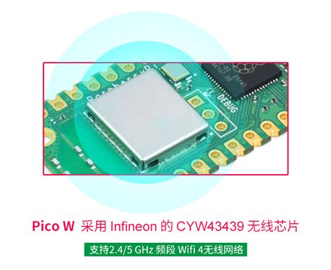Ywrobot适用于raspberrypi树莓派pico W开发板双核rp2040单片机 虎窝淘