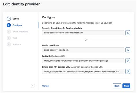 Cisco Security Cloud Control ユーザーガイド ID プロバイダー統合ガイド Cisco Security Cloud Cisco
