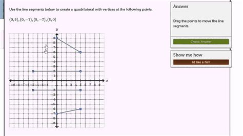 Координатын хавтгай дээр олон өнцөгтийг байгуулах Youtube