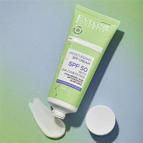 Eveline Face Therapy Professional Moisturizing Face Neck And Neckline Cream Spf50 30ml Skin