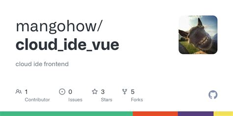 Github Mangohowcloudidevue Cloud Ide Frontend