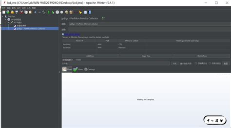jmeter添加perfmon metrics collector监控性能使用不了，解决办法 亲测有效 jmeter添加cpu监控后就无法运行