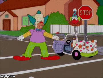 Simpsons Krustys Clown Car Imgflip