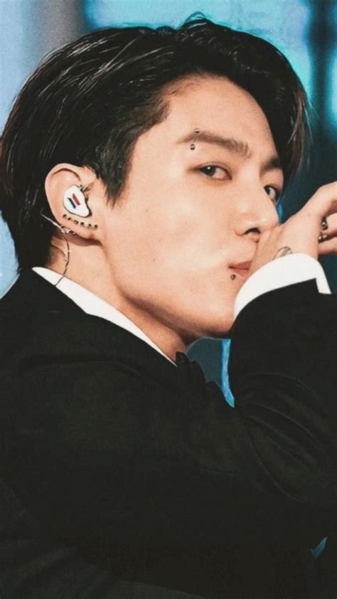 All Of Jungkooks Piercings And Tattoos Are On His Right Side It
