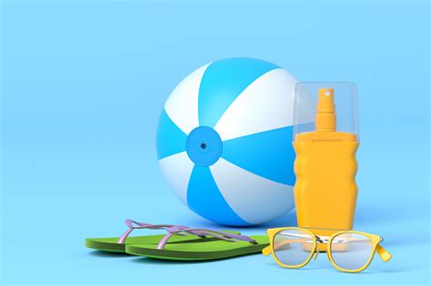 플립 플롭 선글라스 자외선 차단제 및 공과 같은 해변 액세서리 세트 선글라스에 대한 스톡 사진 및 기타 이미지 선글라스 의자 해변 Istock