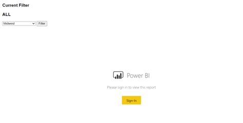 Power BI Embedded Reports Basic Visualizations