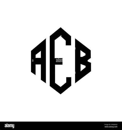 Aeb Letter Logo Design With Polygon Shape Aeb Polygon And Cube Shape Logo Design Aeb Hexagon