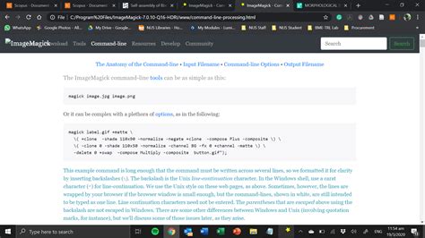 how to use convert function on imagemagick researchgate