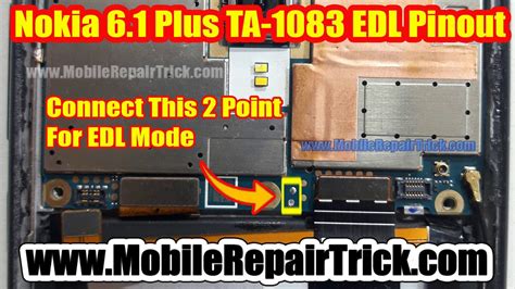 Nokia Test Point EDL Mode ISP EMMC PinOUT TA 1288 TA 1285 55 OFF