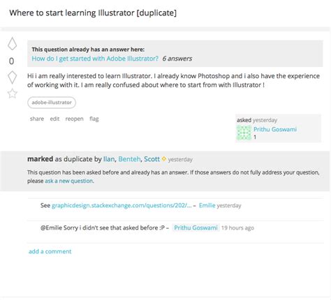 Link To Duplicate Answer In Marked As Duplicate Section Meta Stack Exchange