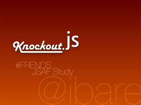 Knockoutjs Overview