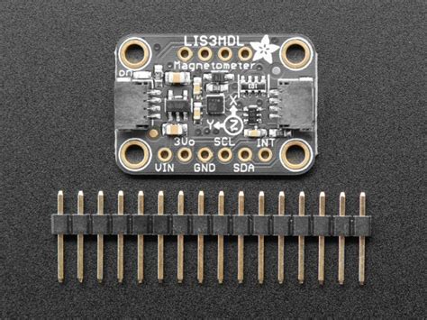 Adafruit Triple Axis Magnetometer Lis3mdl Stemma Qt Qwiic Kiwi Electronics