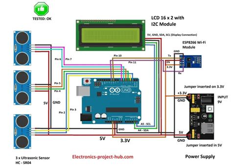 Circuit Diagram Of Automated Car Parking System Circuit Diagram