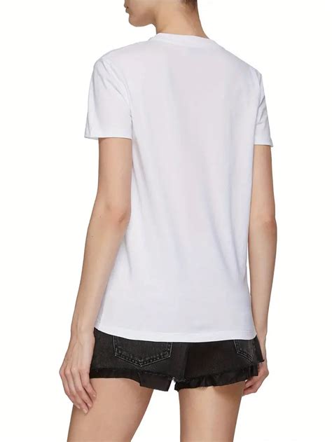 تي شيرت مطبوع عليه أوراق القيقب والحروف ، تي شيرت كاجوال Temu Saudi