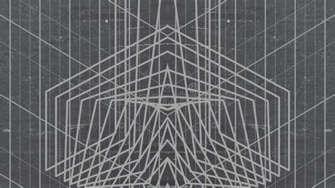 Loop Animation Of The Transformation Of A Pattern Of Rectangles 3d