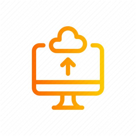 Cloud Computing Upload Storage Database Icon Download On Iconfinder