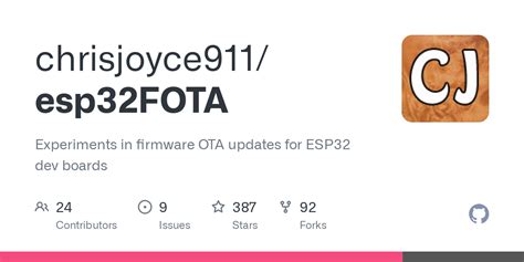 esp32fota library json at master · chrisjoyce911 esp32fota · github